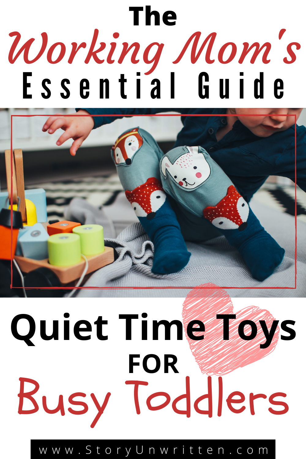 The Best Quiet Toys to Keep A Toddler Busy - Story Unwritten
